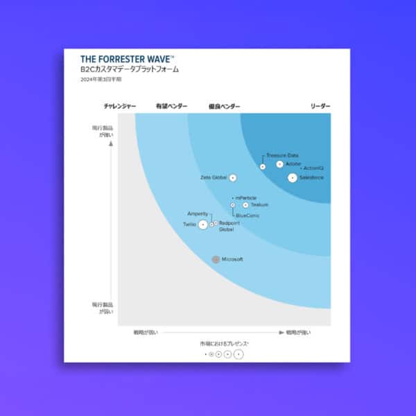 フォレスターの評価レポートでトレジャーデータは“Strong Performer”と評価されました - トレジャーデータ（Treasure Data）